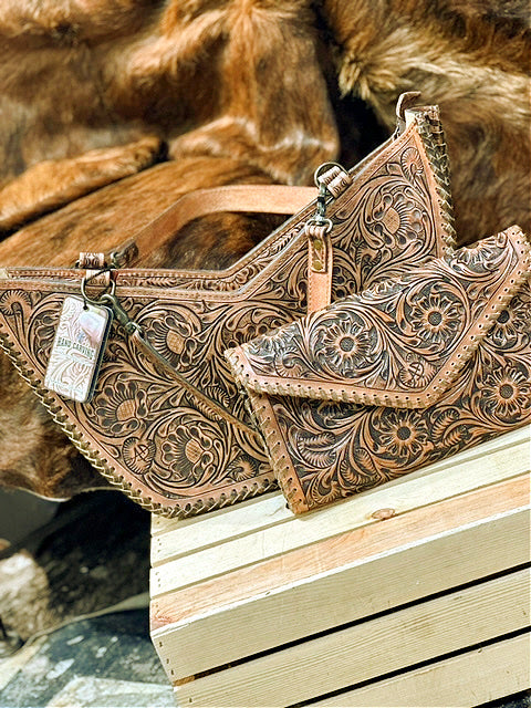Tooled Leather Western-Style Bags Offer a Unique Personal Touch to You ...